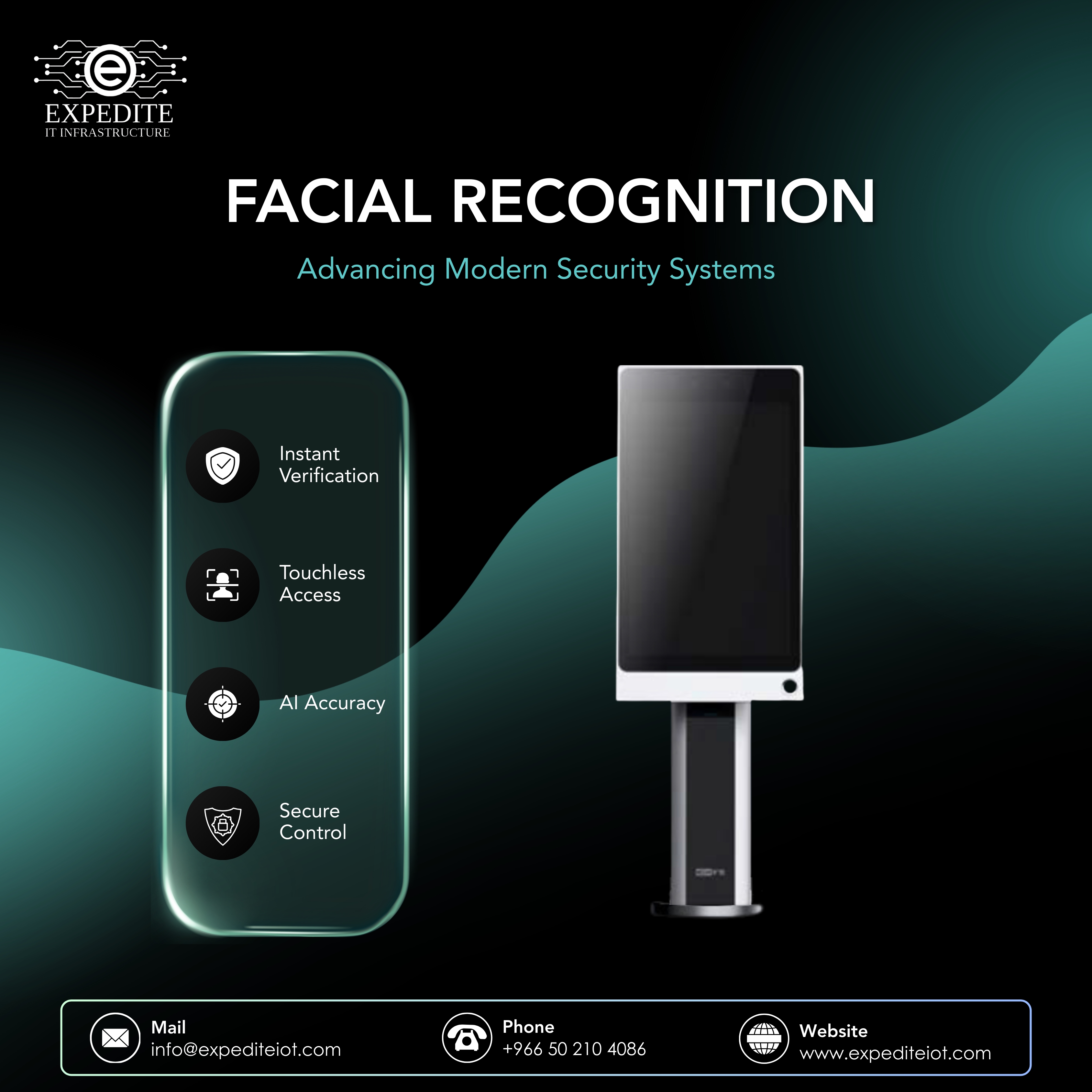 Facial Recognition Device in Saudi Arabia, Qatar and Oman